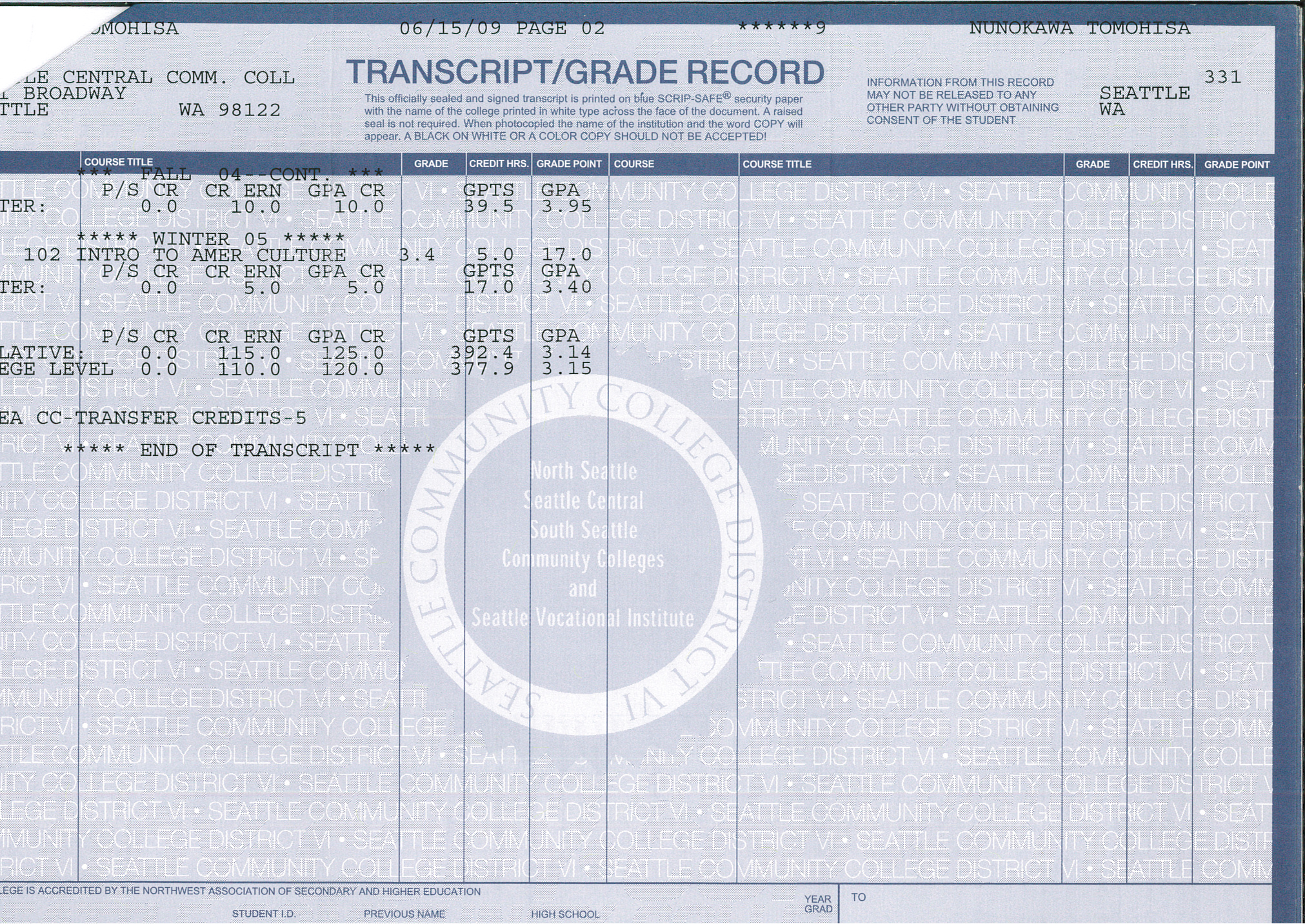 【第144回】二年制大学の成績を公開します | 【English First Step for 18+】 18歳からの英会話発音矯正コーチング